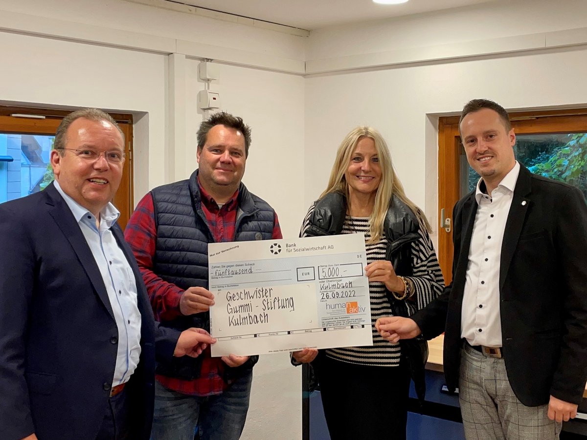 Neuapostolische Kirchengemeinde Kulmbach übergibt 5.000 €-Spende von ...