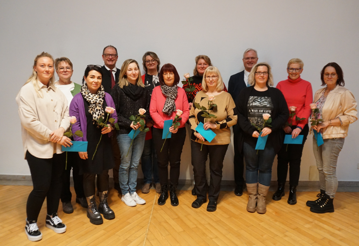 Mitarbeiterehrung im Diakonie Verbund Kulmbach